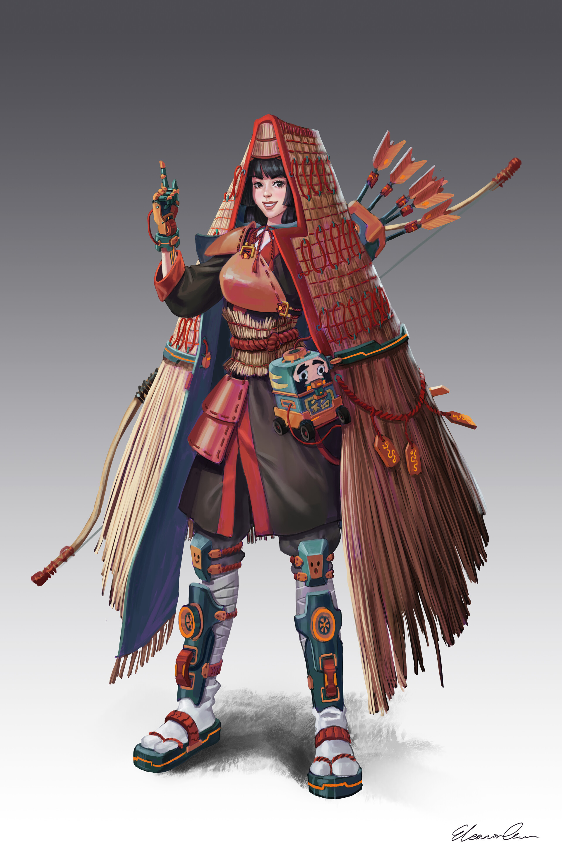 Eleanor Qu - Character Dev - Shirakawa