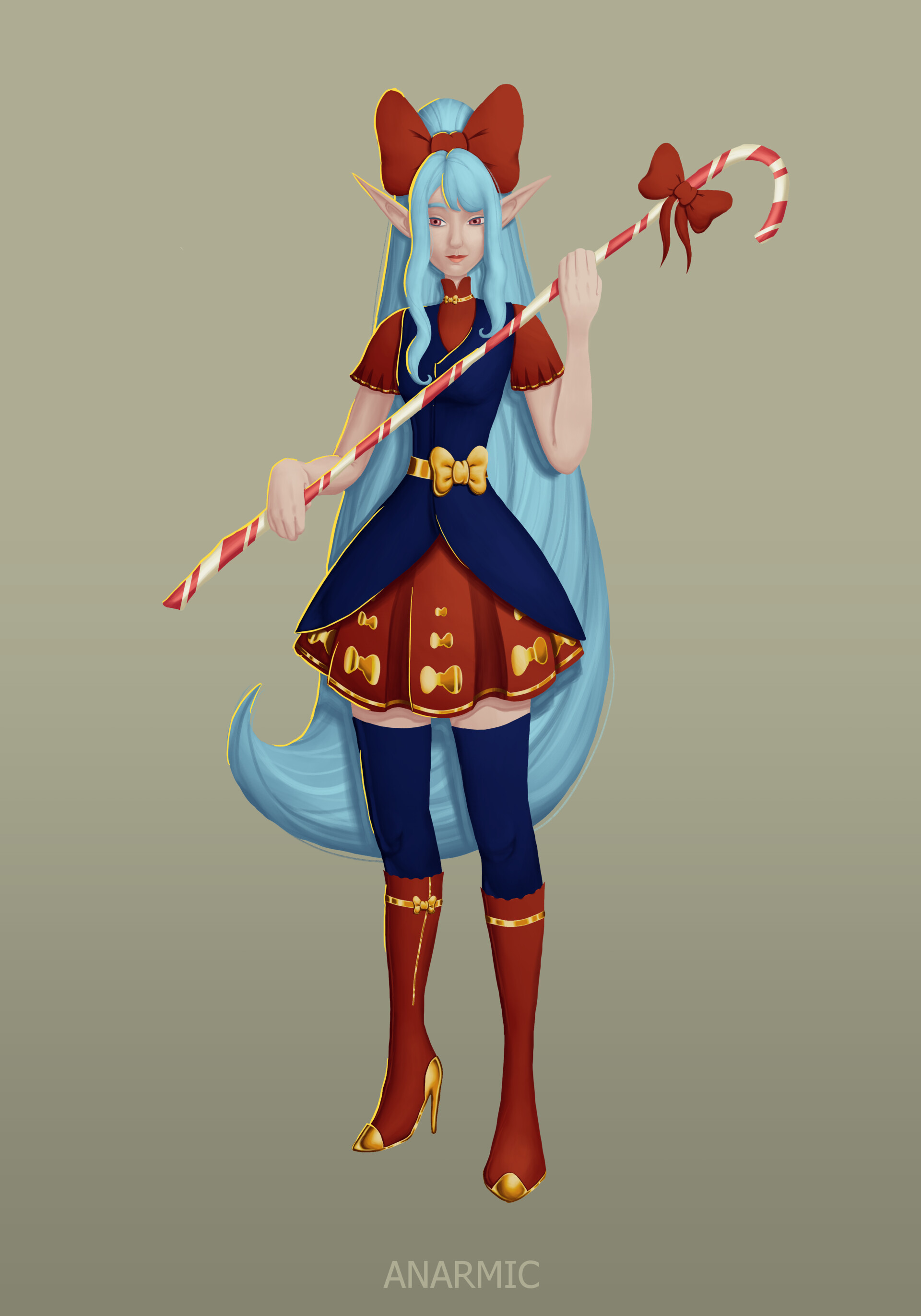 ArtStation - Christmas Elf