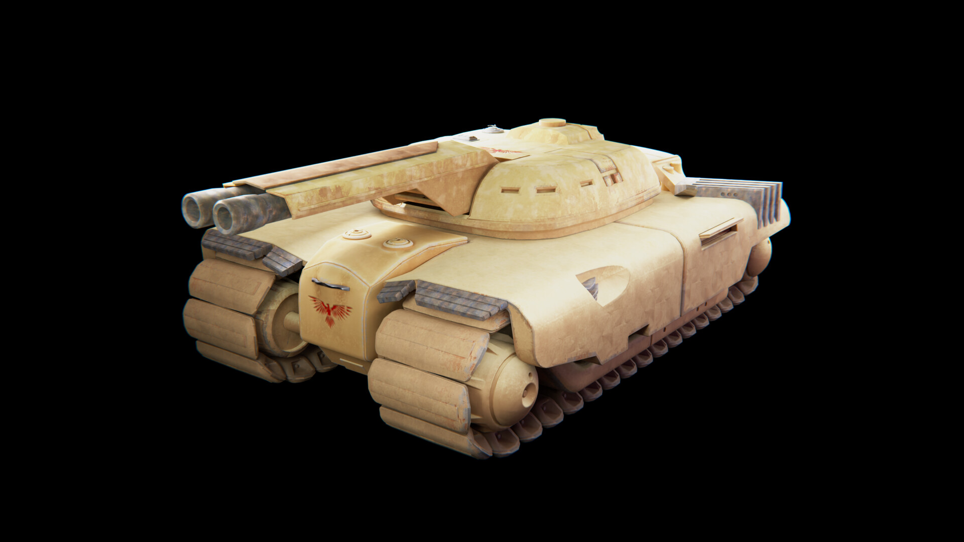 ArtStation - Dune II siege tank fan art