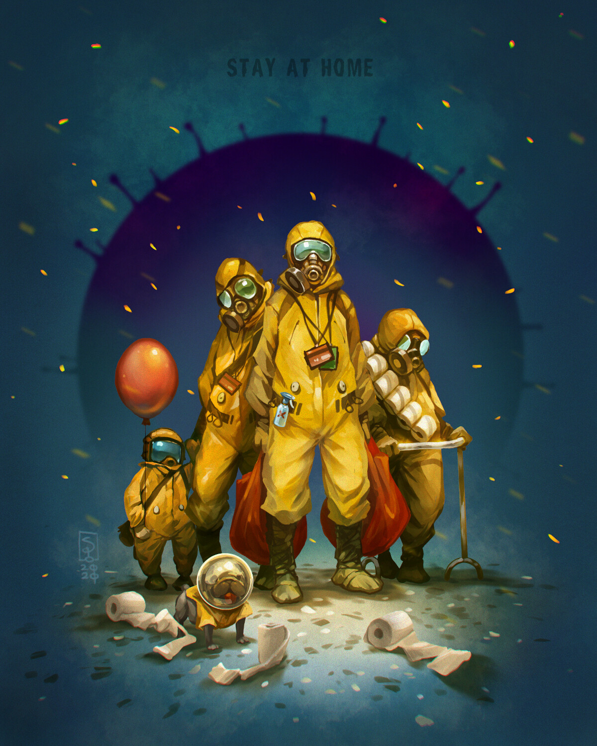 ArtStation - Stay at Home