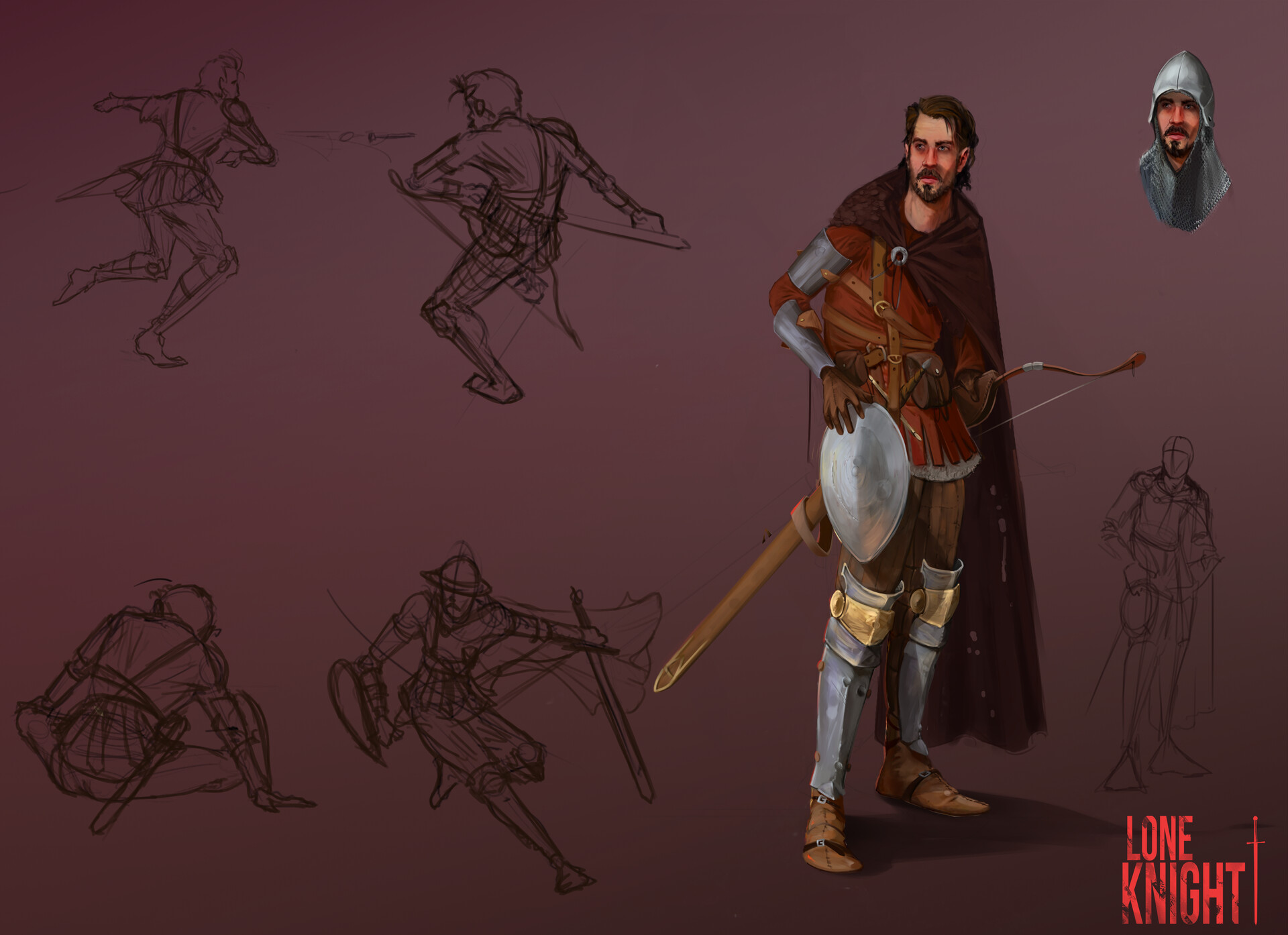 ArtStation - lone knight