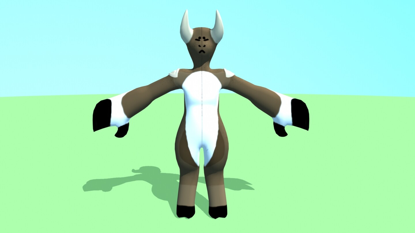 ArtStation - minotaur character model