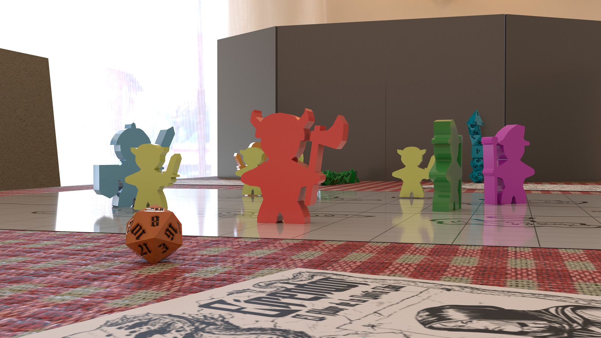 ArtStation - TTRPG scene