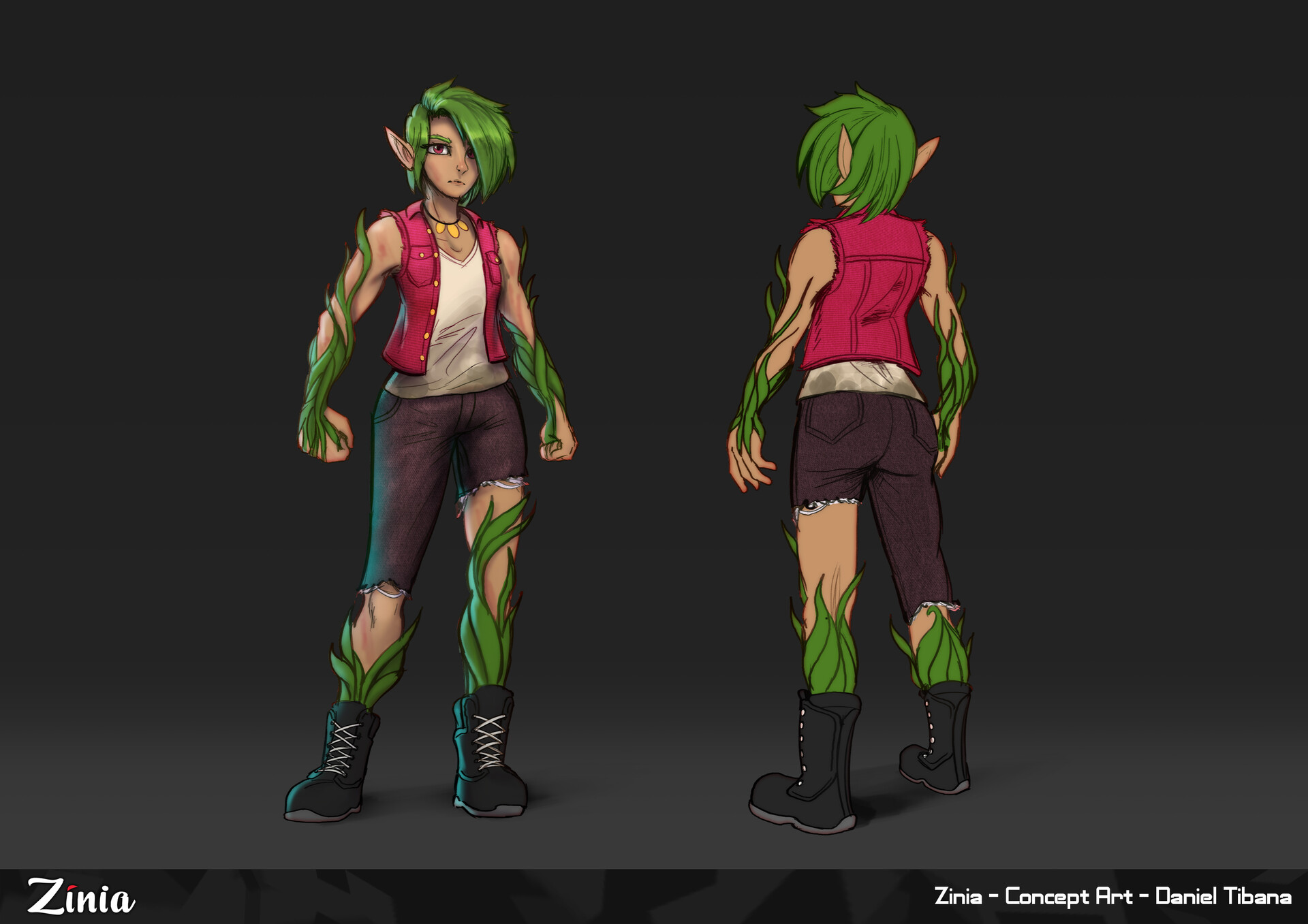 ArtStation - Zinia - Character Concept