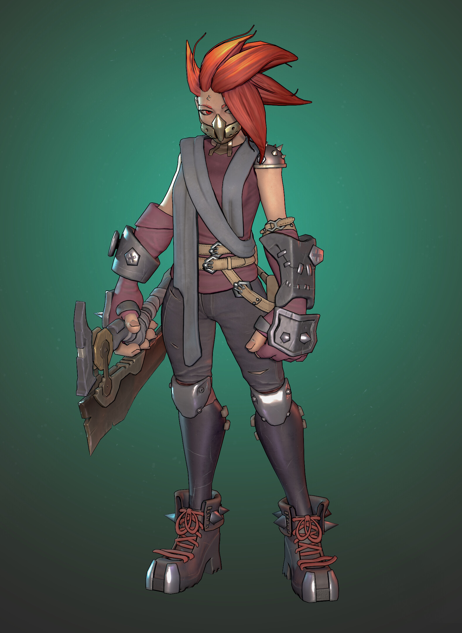 ArtStation - Marauder Game Ready Character