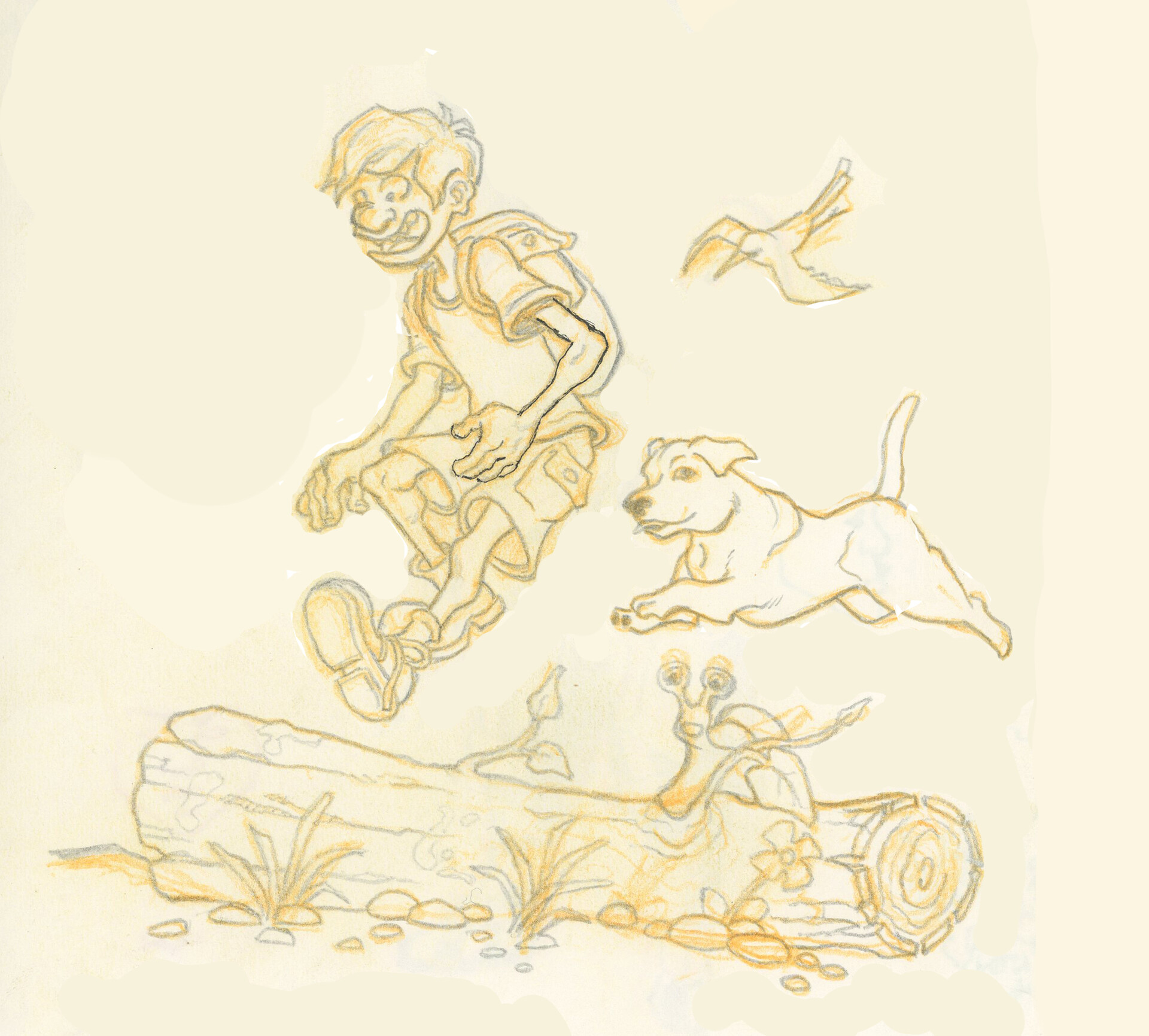 ArtStation - Trying to restart drawing without any reference ...