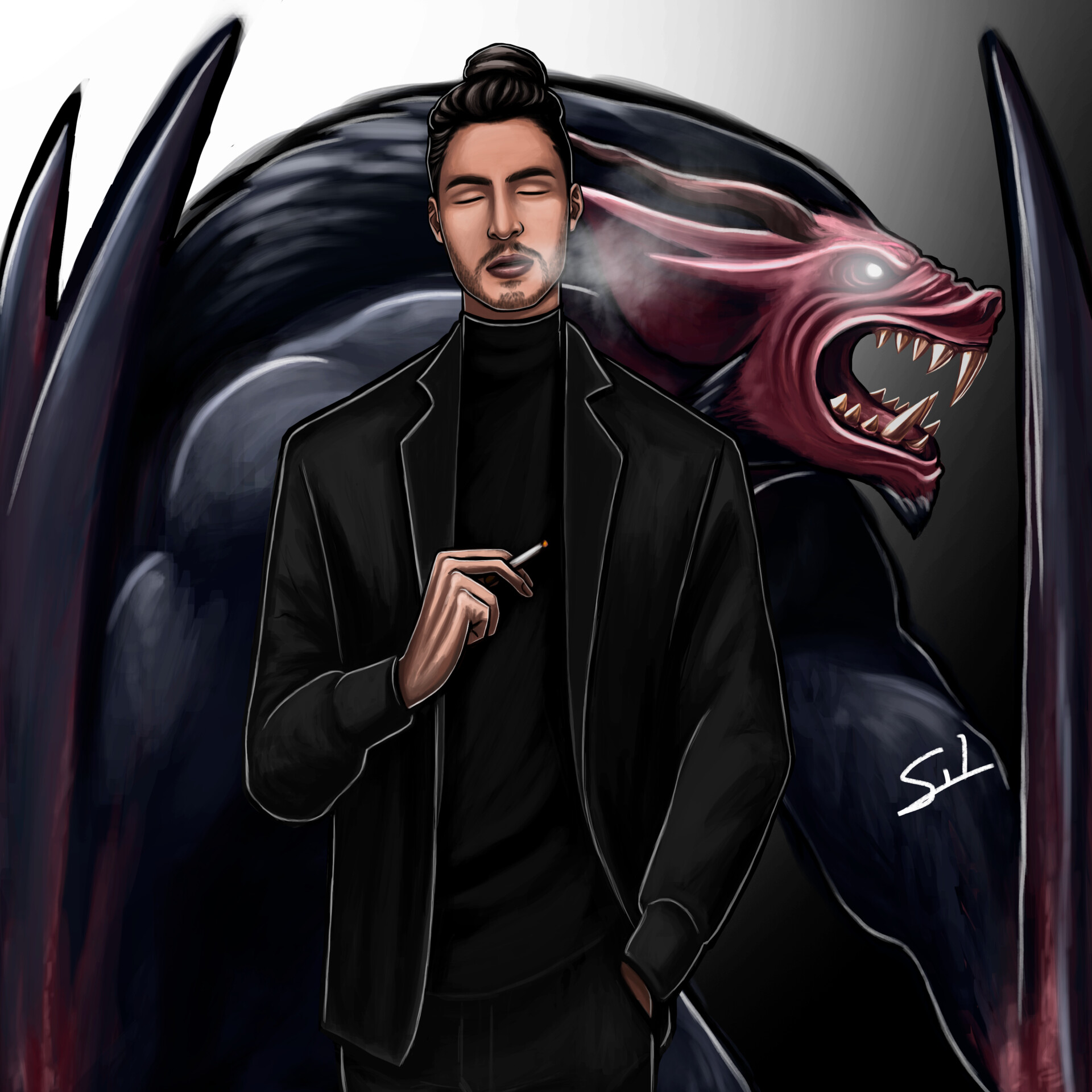 Silvana Assis - Bram Stoker's Dracula (my version and oc)