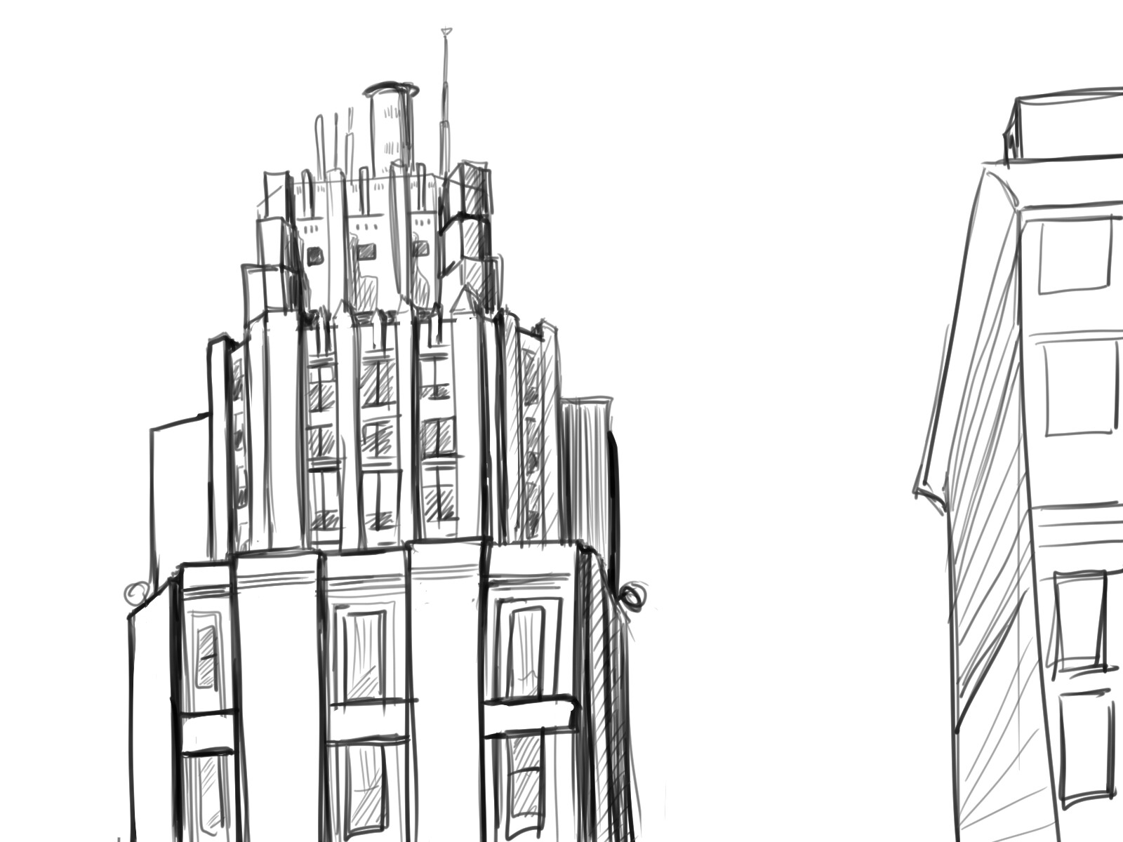 ArtStation - Enviroment Study - City Scape (2020)