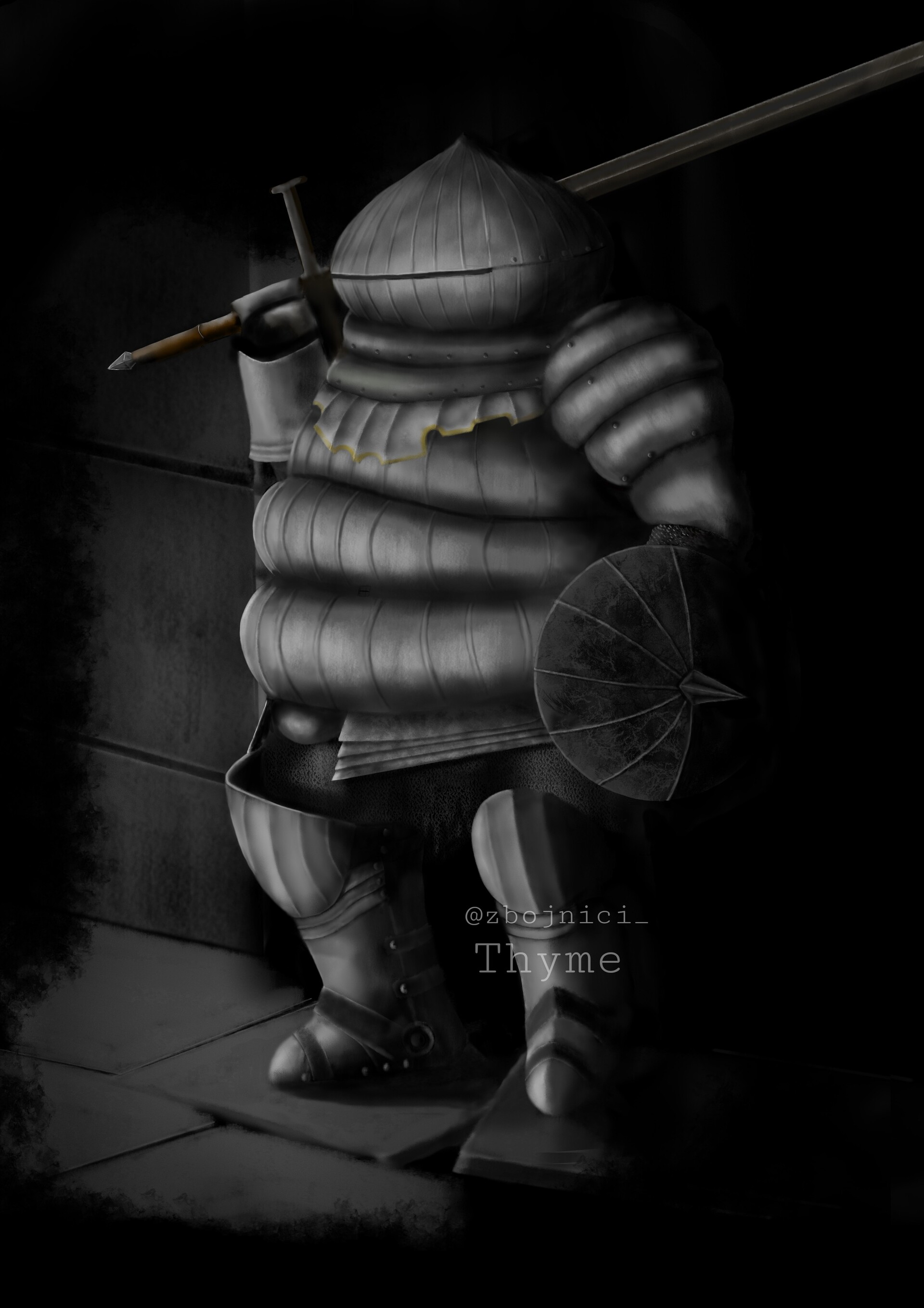 ArtStation - Siegward, knight of Catarina 🧅