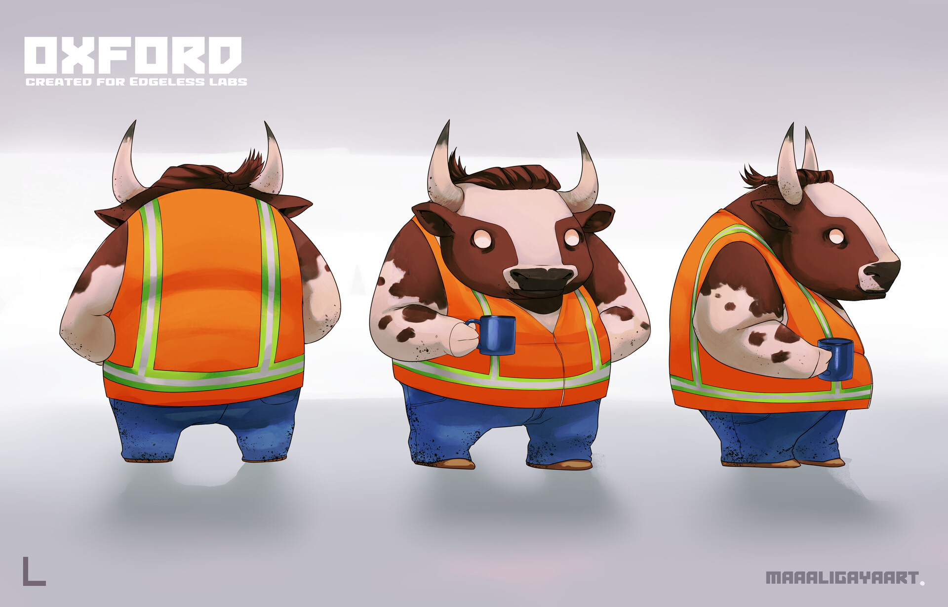 ArtStation - Oxford (OC Commission)