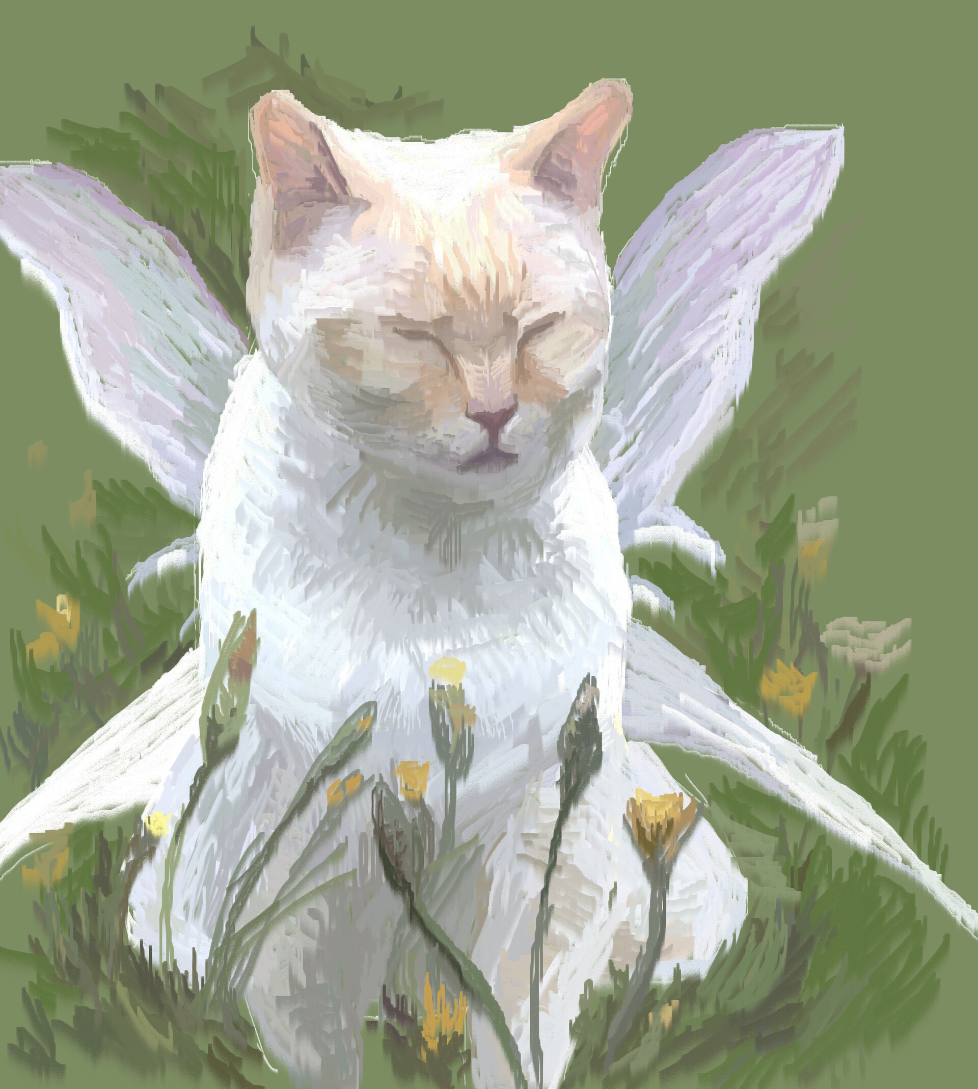 ArtStation - fairy cat