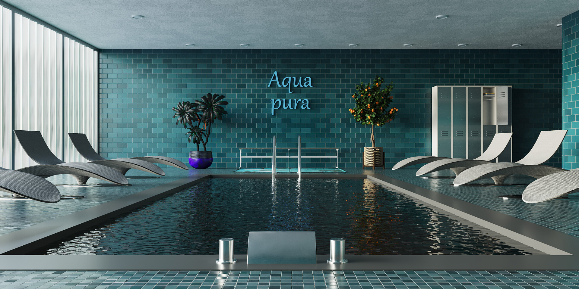 ArtStation - Project 4U: Swimming pool