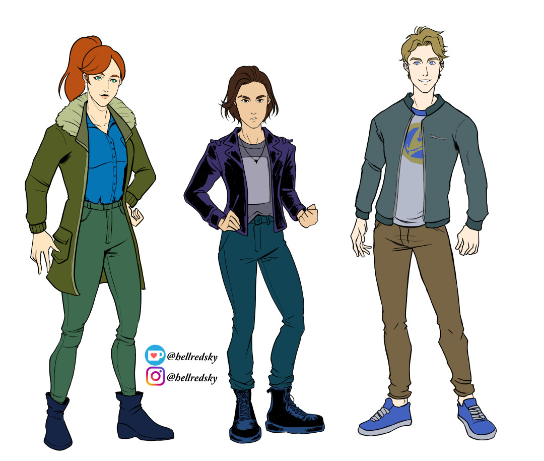 ArtStation - LT3 character design