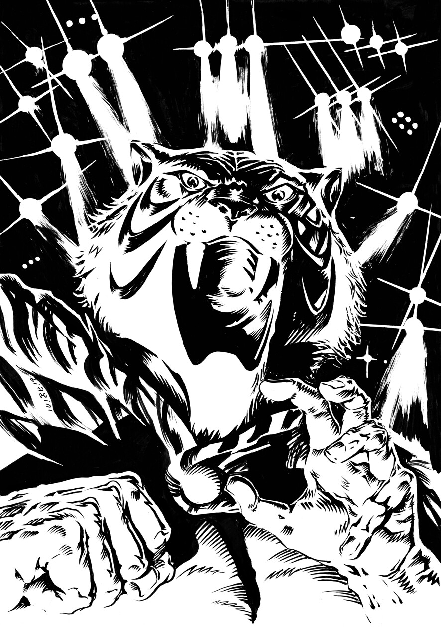 ArtStation - Tiger Mask