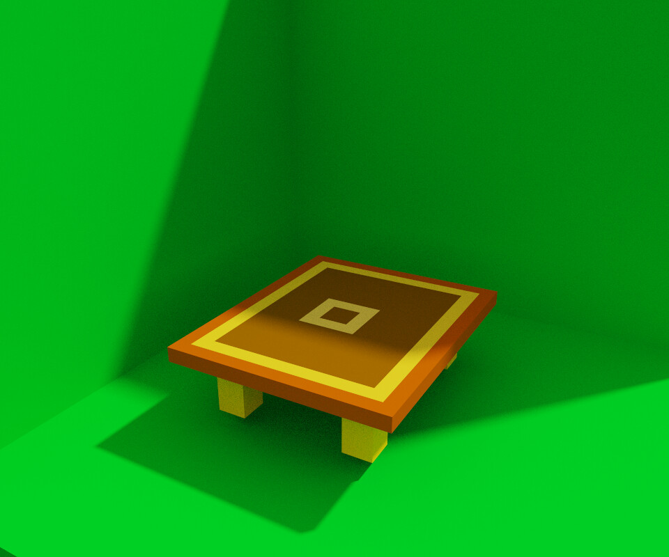 ArtStation - Voxel Table