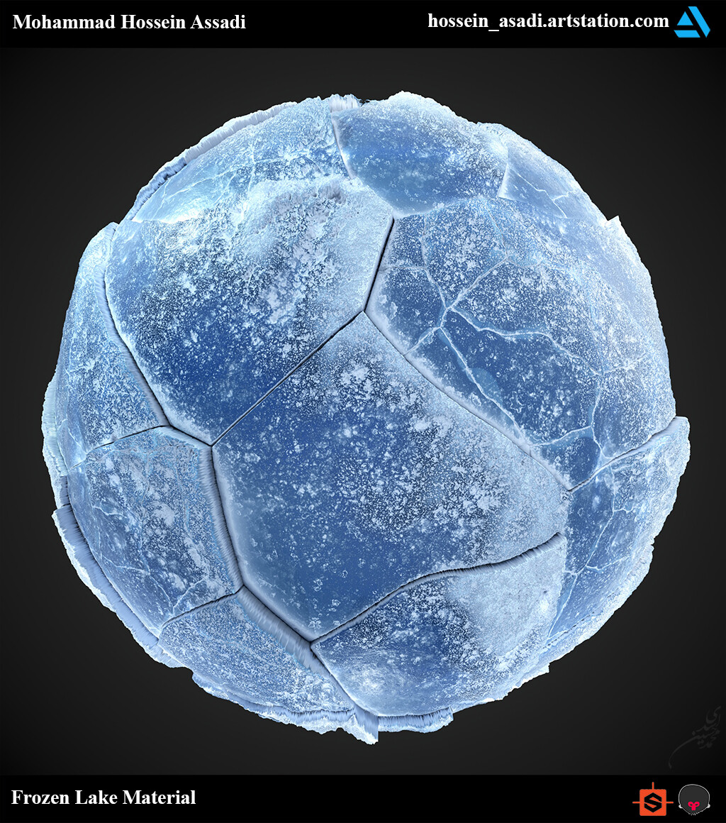 ArtStation - Frozen Lake