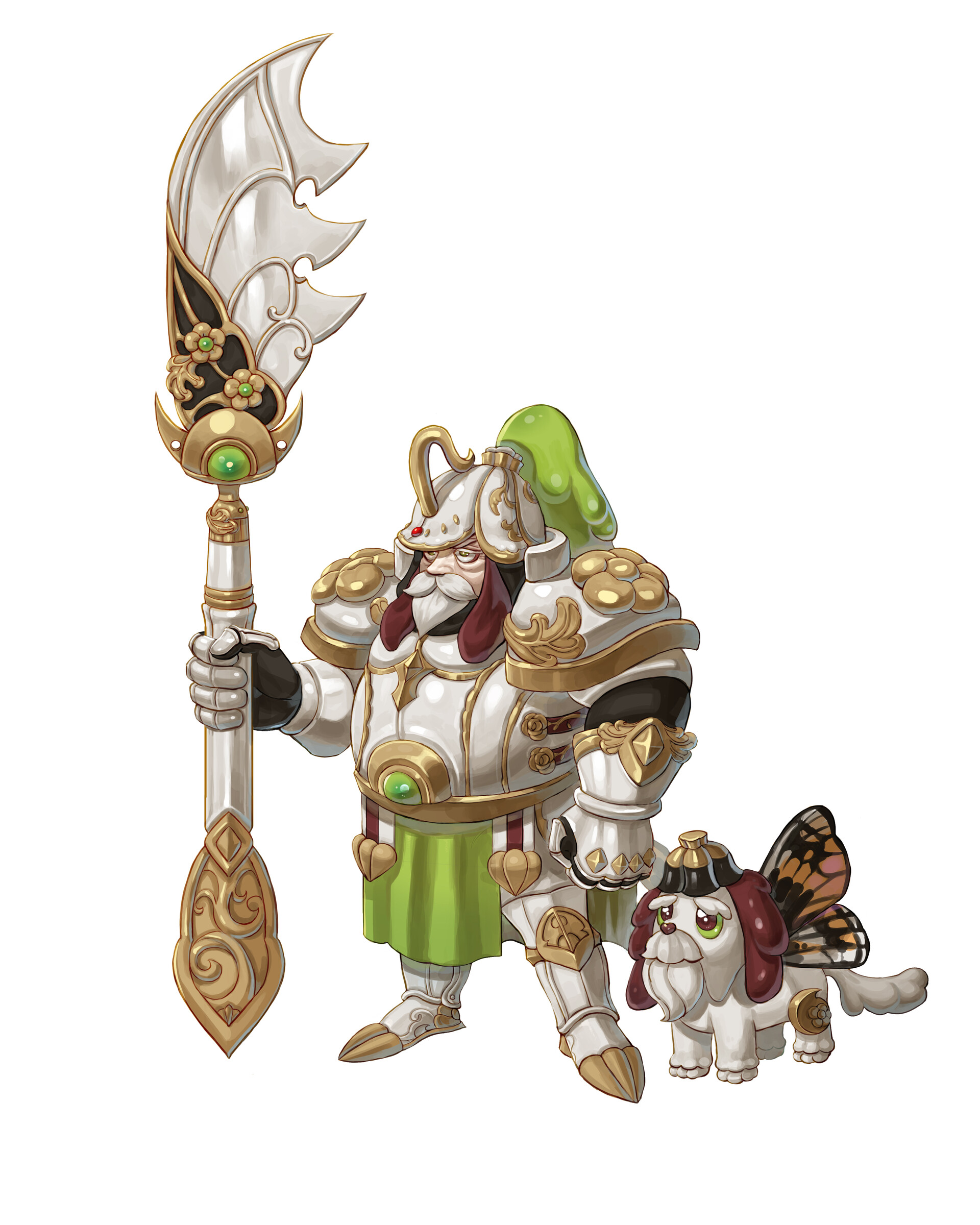 ArtStation - dog knight