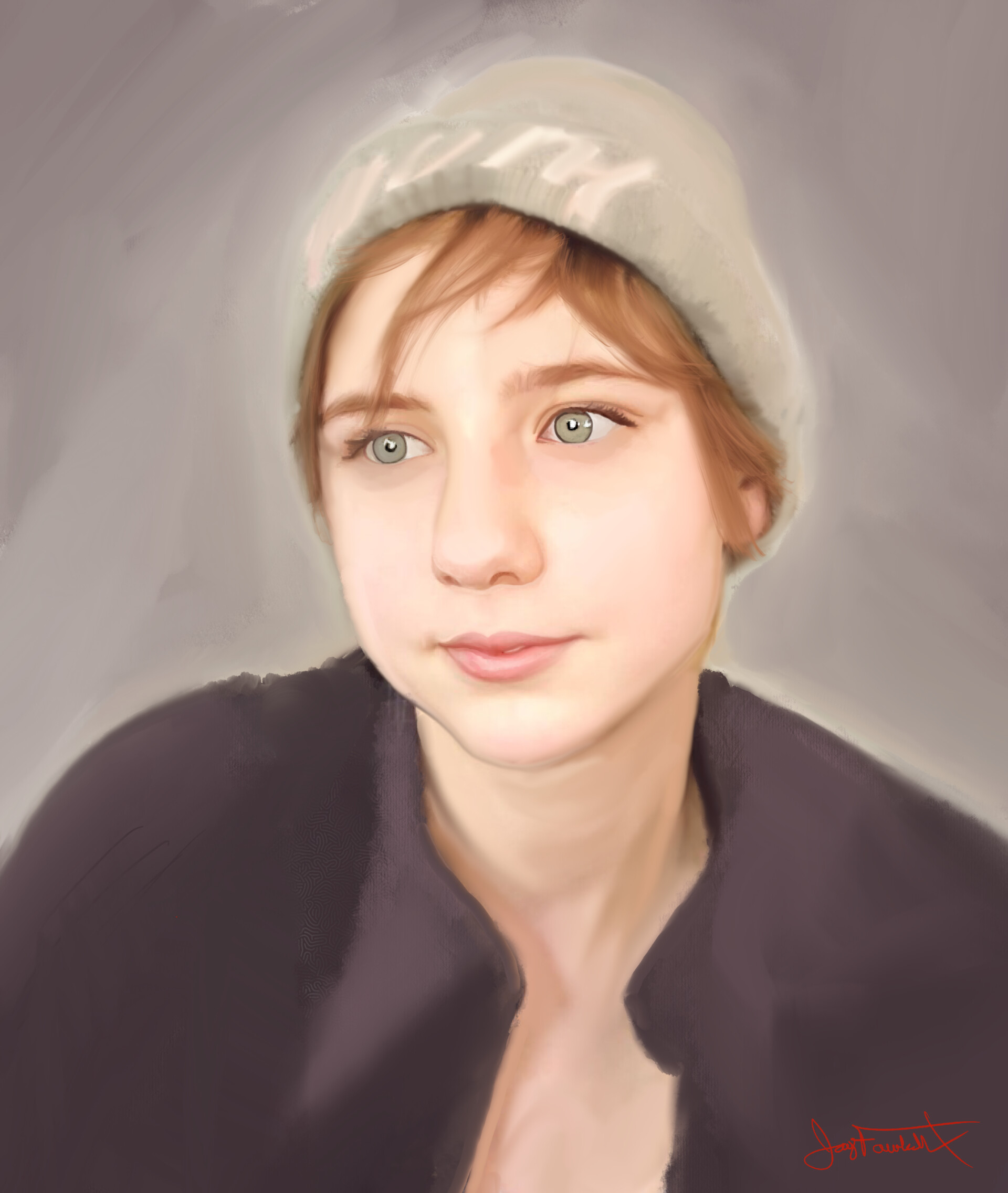 ArtStation - Commissioned Portrait