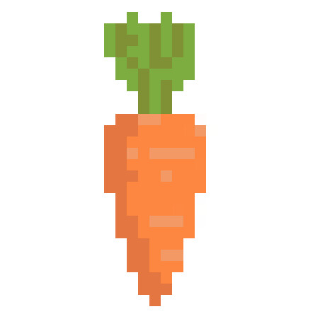 ArtStation - Pixel Art - Carrot