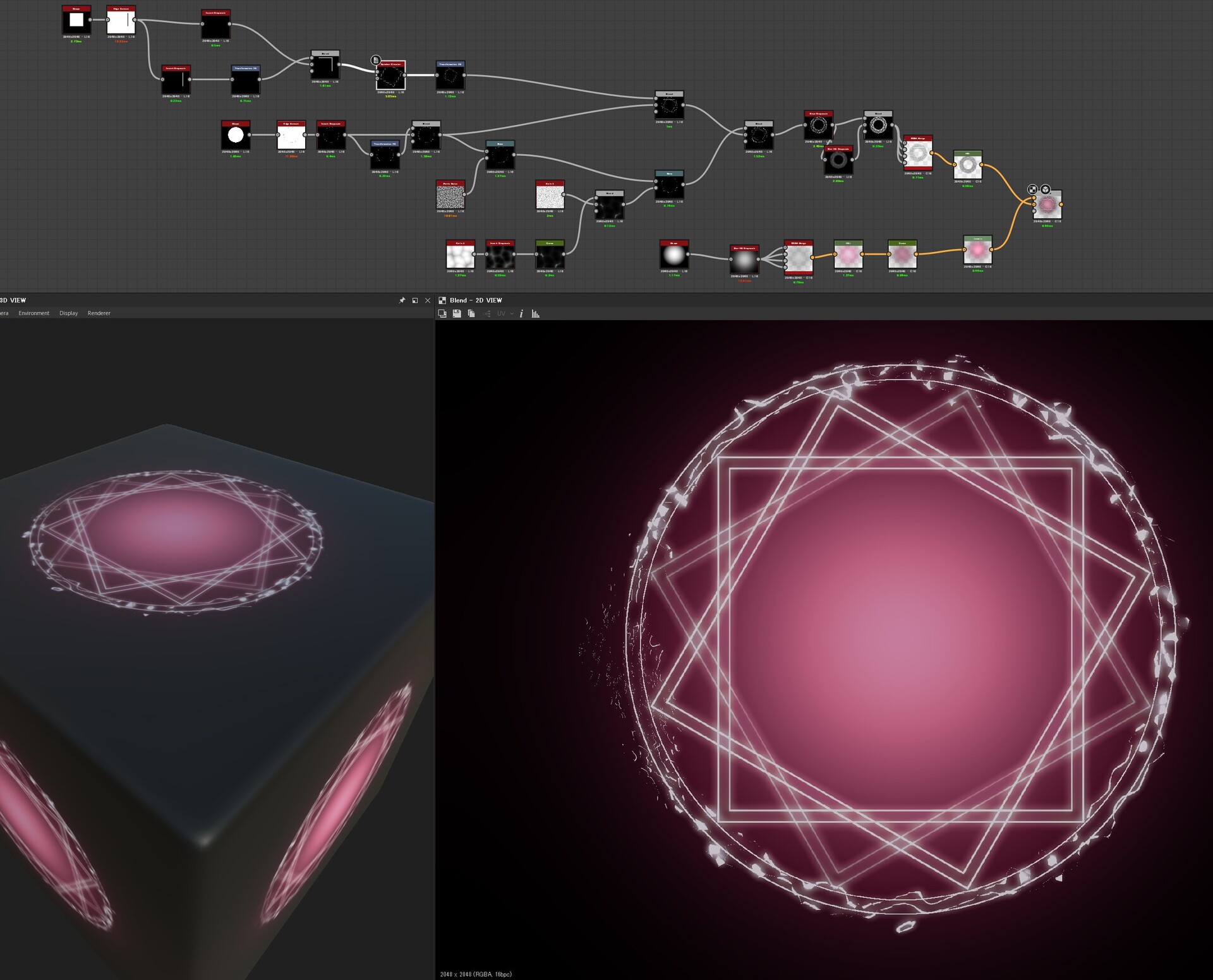 ArtStation - Magic circle texture