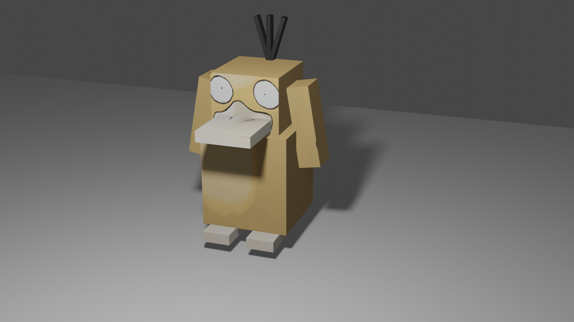 ArtStation - Psyduck Model