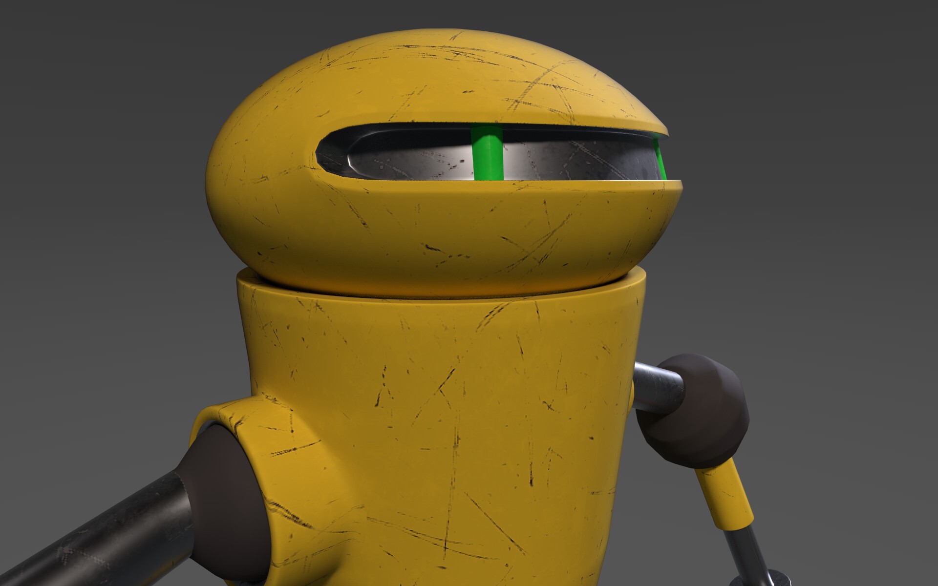 ArtStation - Yellow Robot