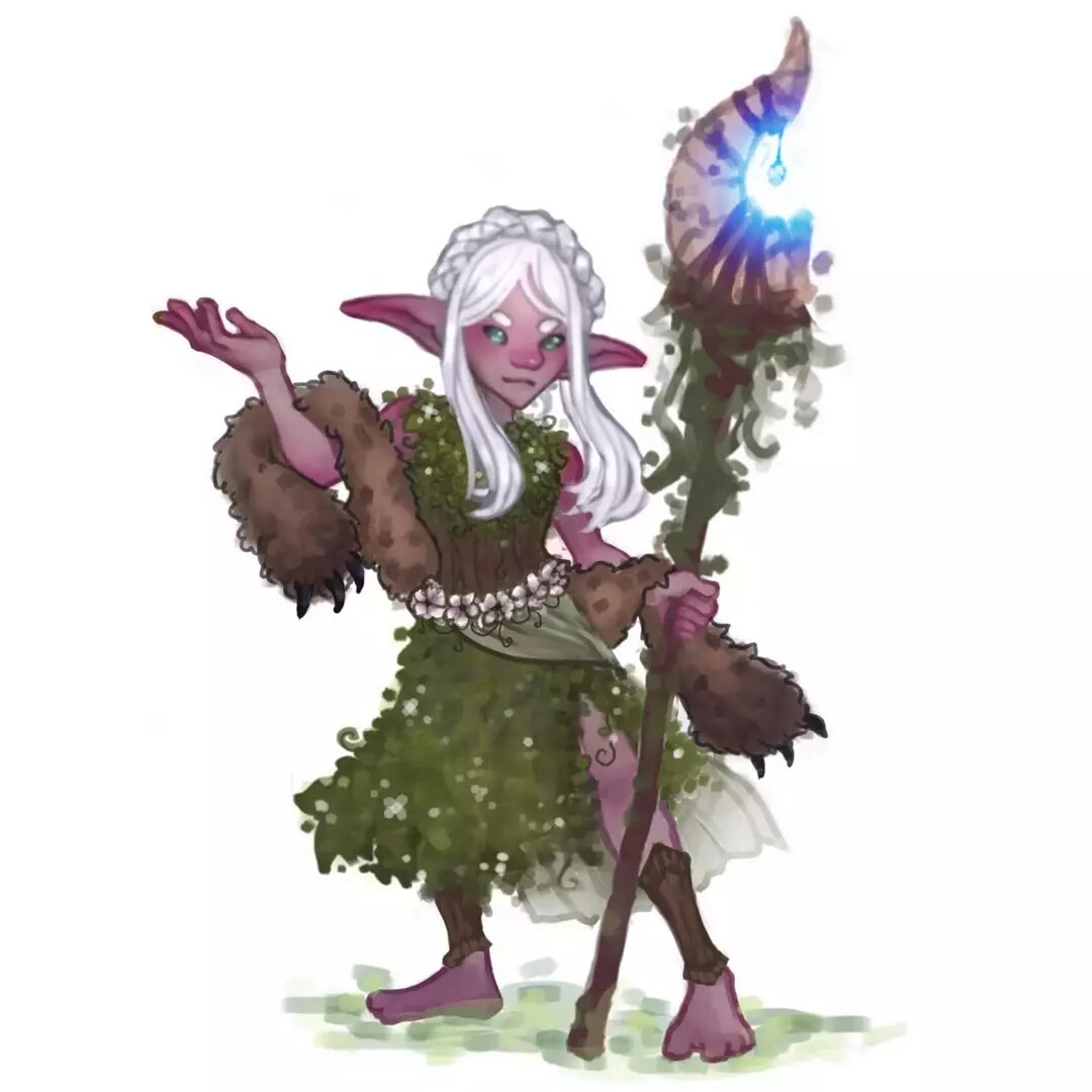 ArtStation - Elven Druid Concept