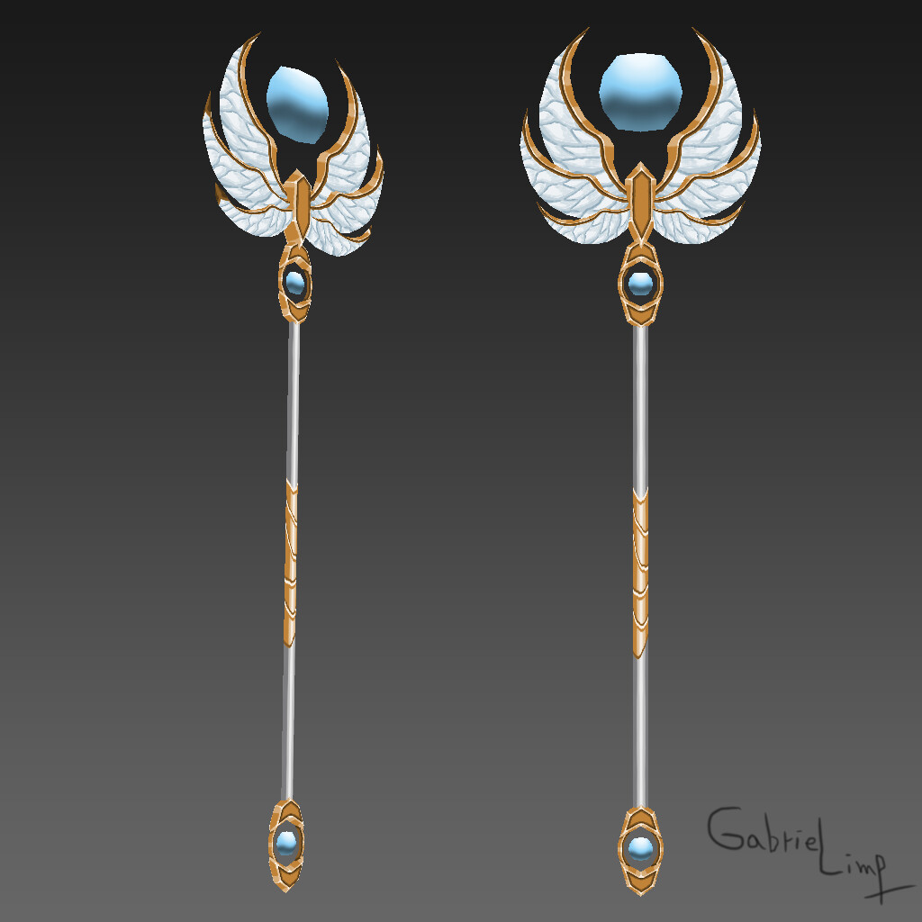 ArtStation - Gjappy's Divine Staff
