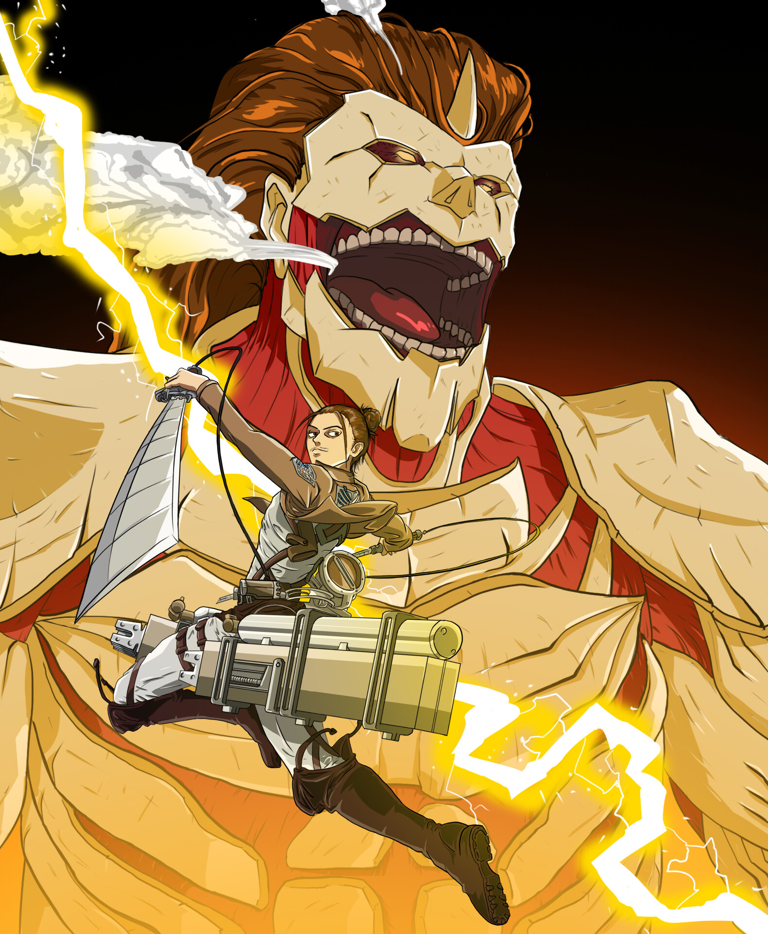 ArtStation - Me in SNK