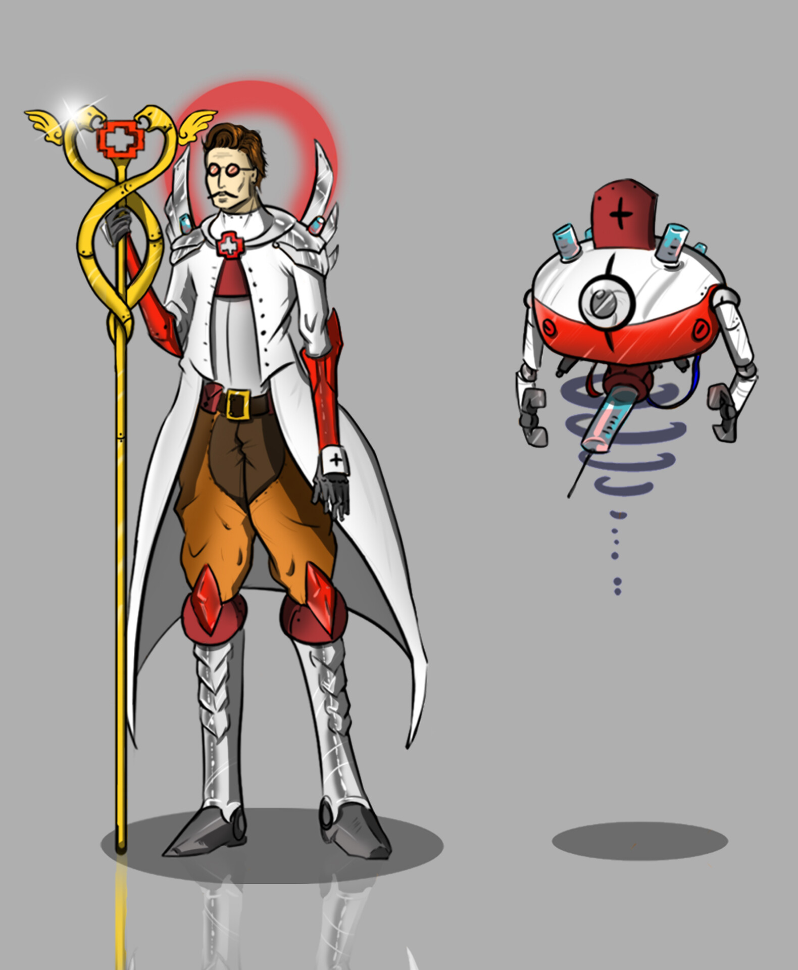 ArtStation - Chara design healer