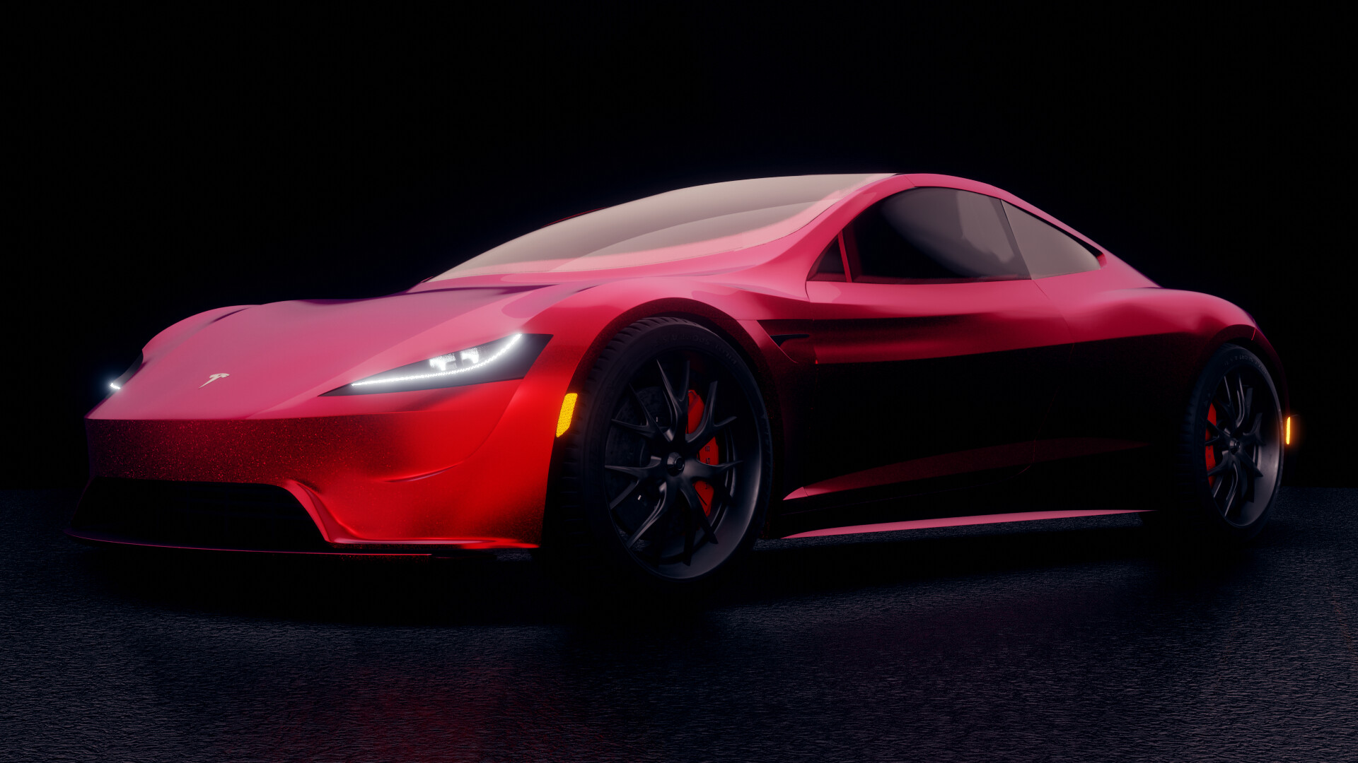 ArtStation - Tesla Car Model