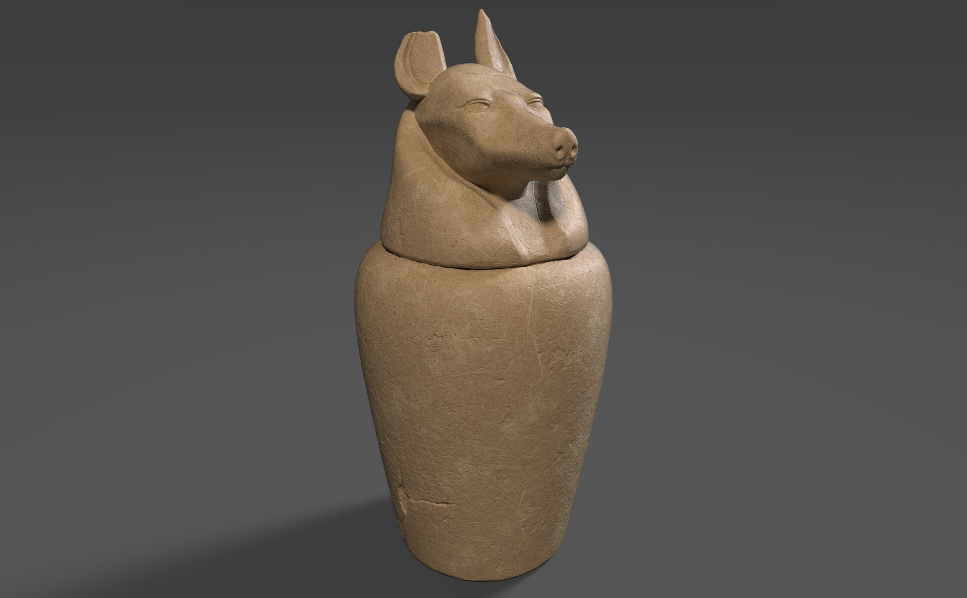 ArtStation - Canopic jar