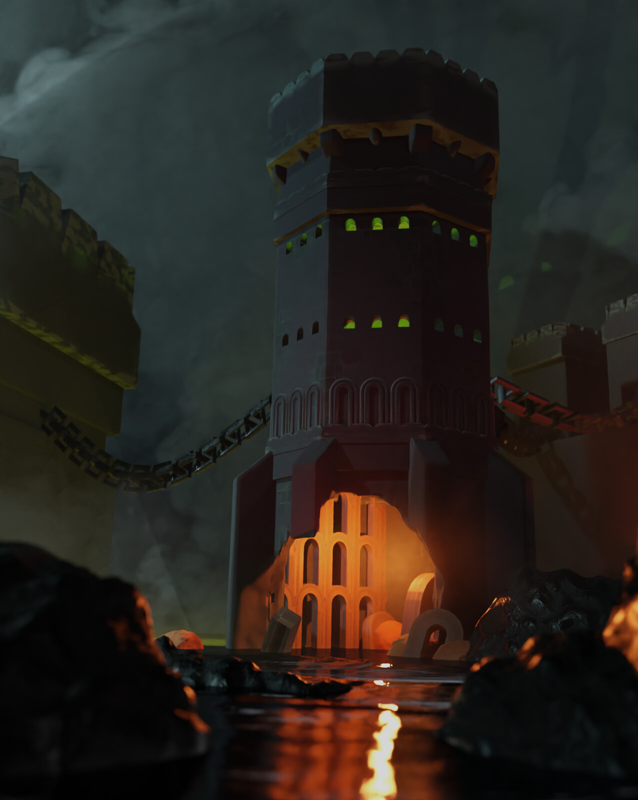 ArtStation - Dark Tower Concept