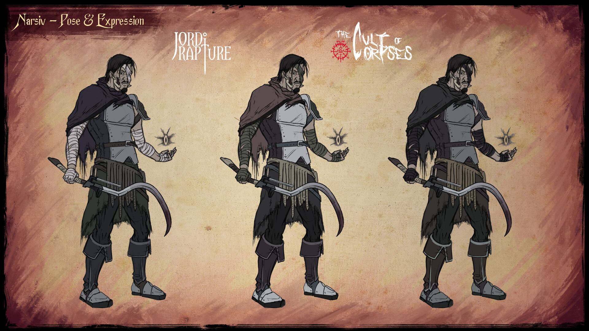 Jordi Rapture - Narsiv - The Cult of Corpses