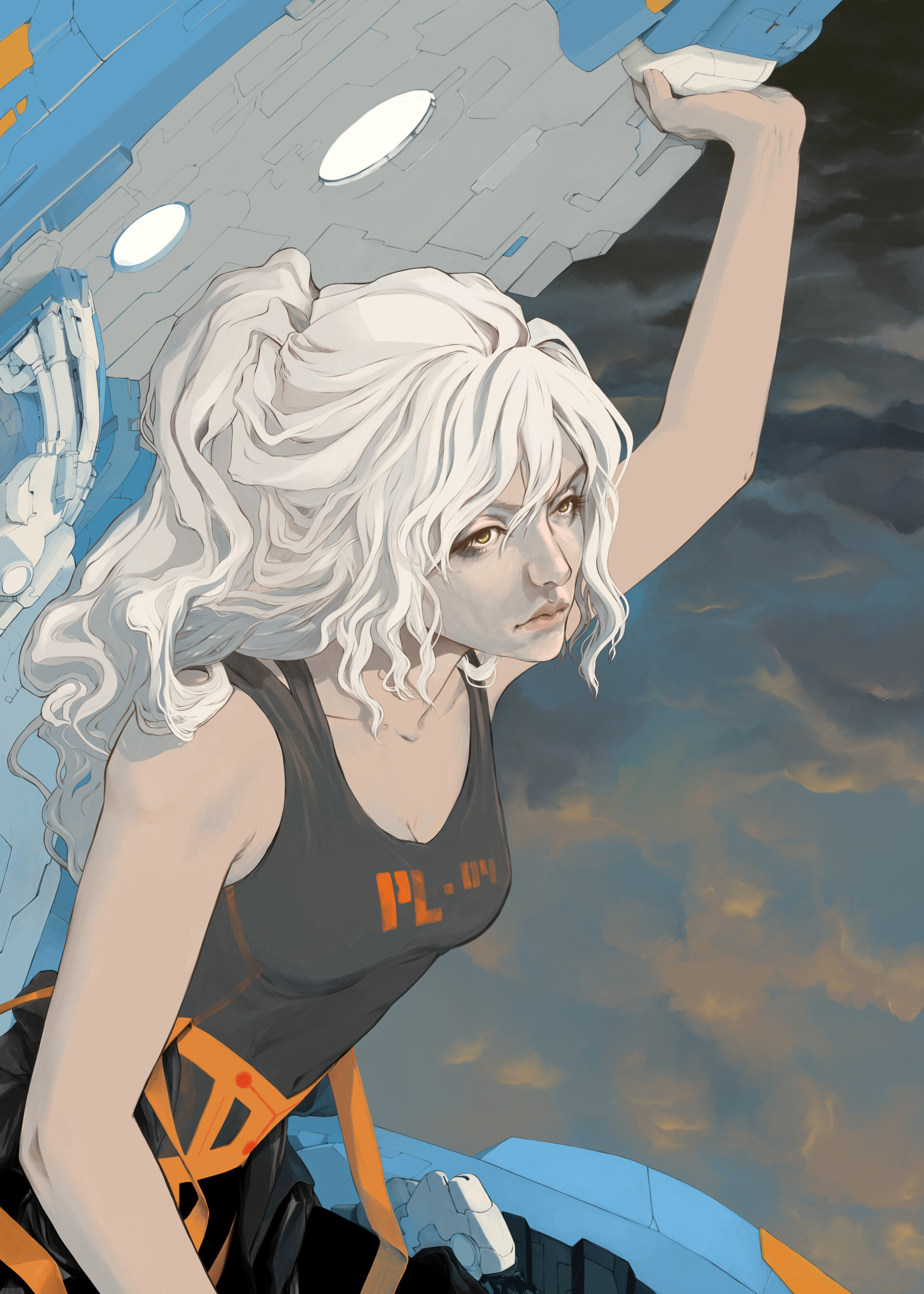 ArtStation - Mecha Pilot Concept Art