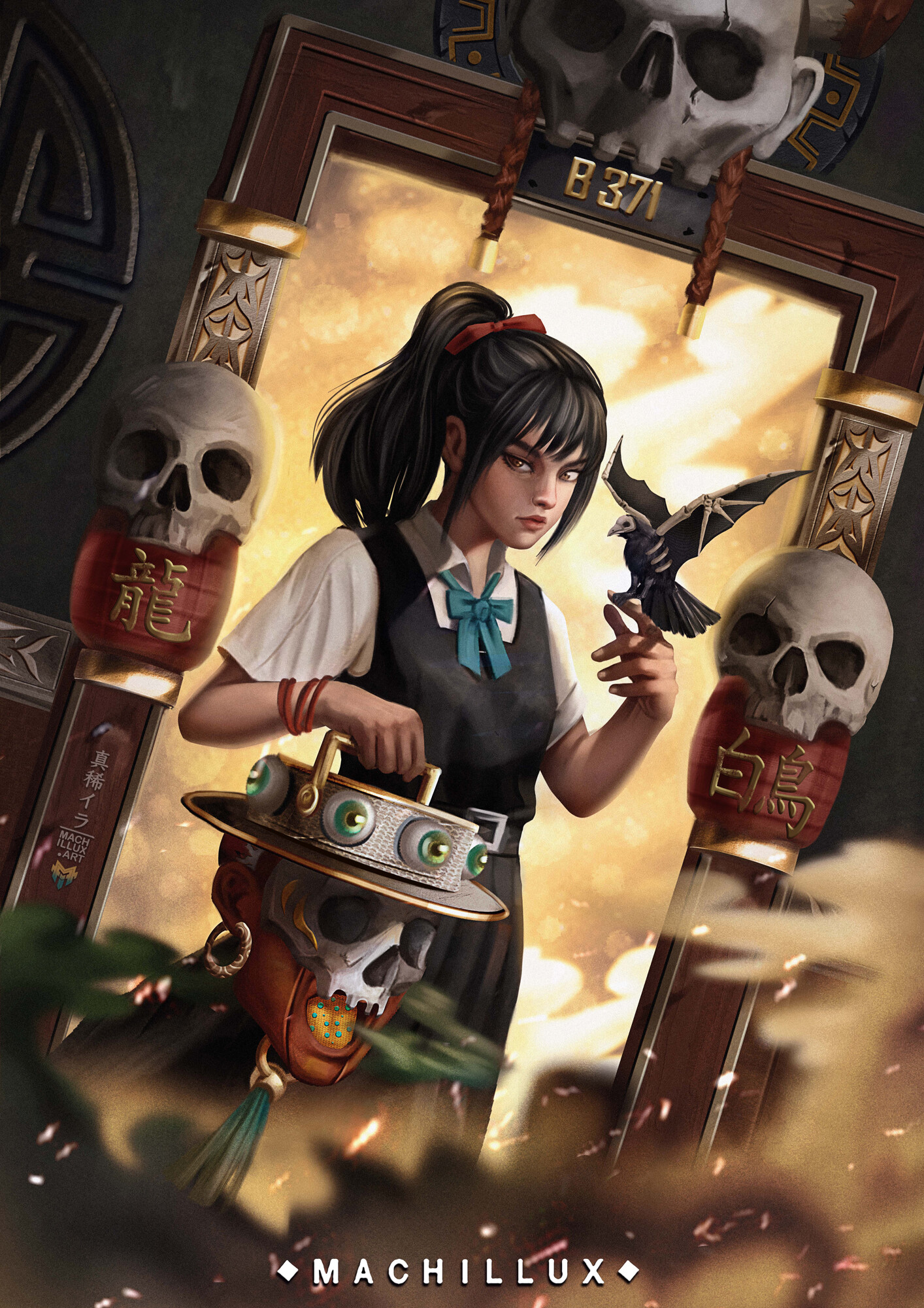 ArtStation - The girl from the other side