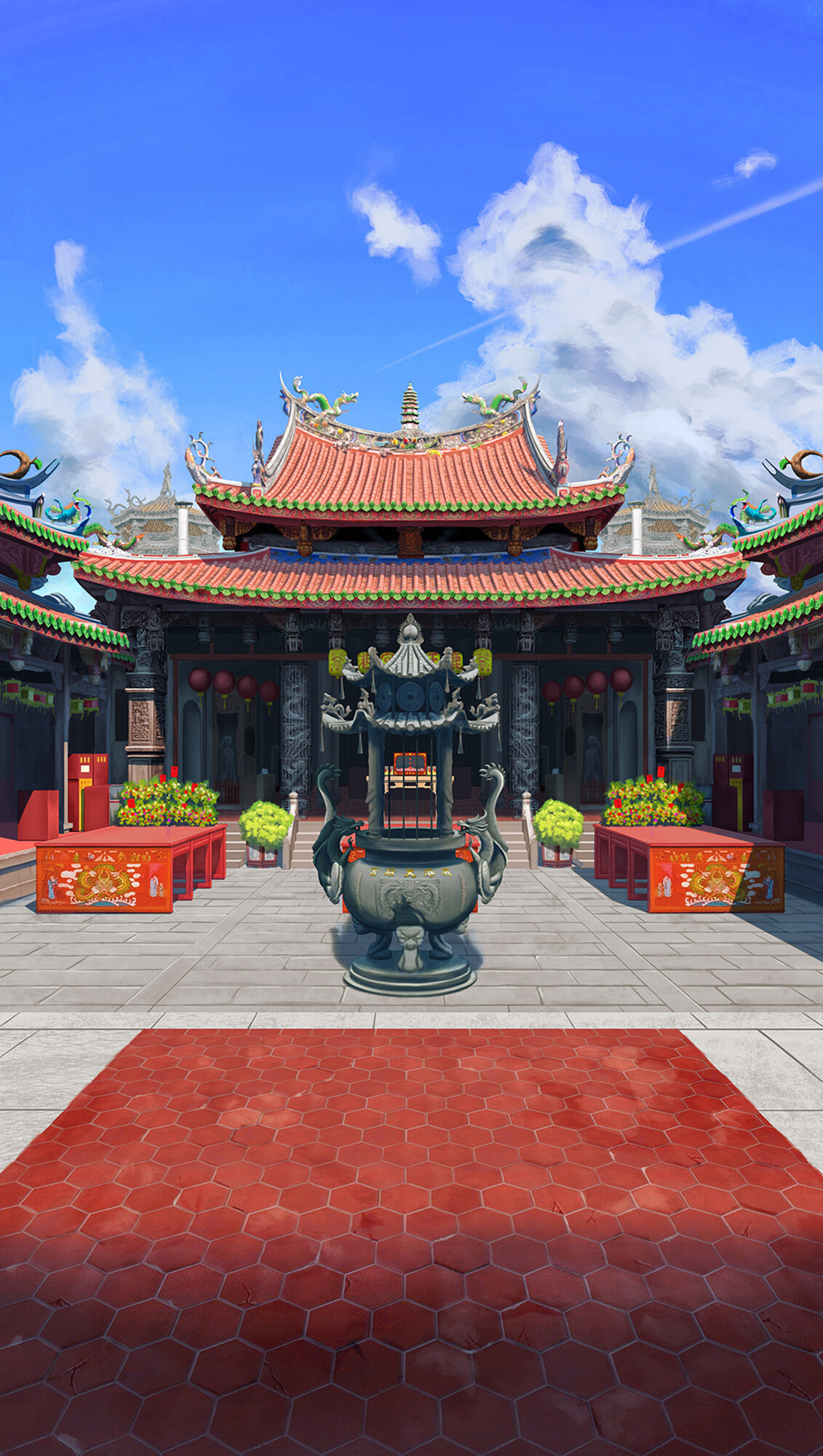 ArtStation - Lukang Mazu Temple