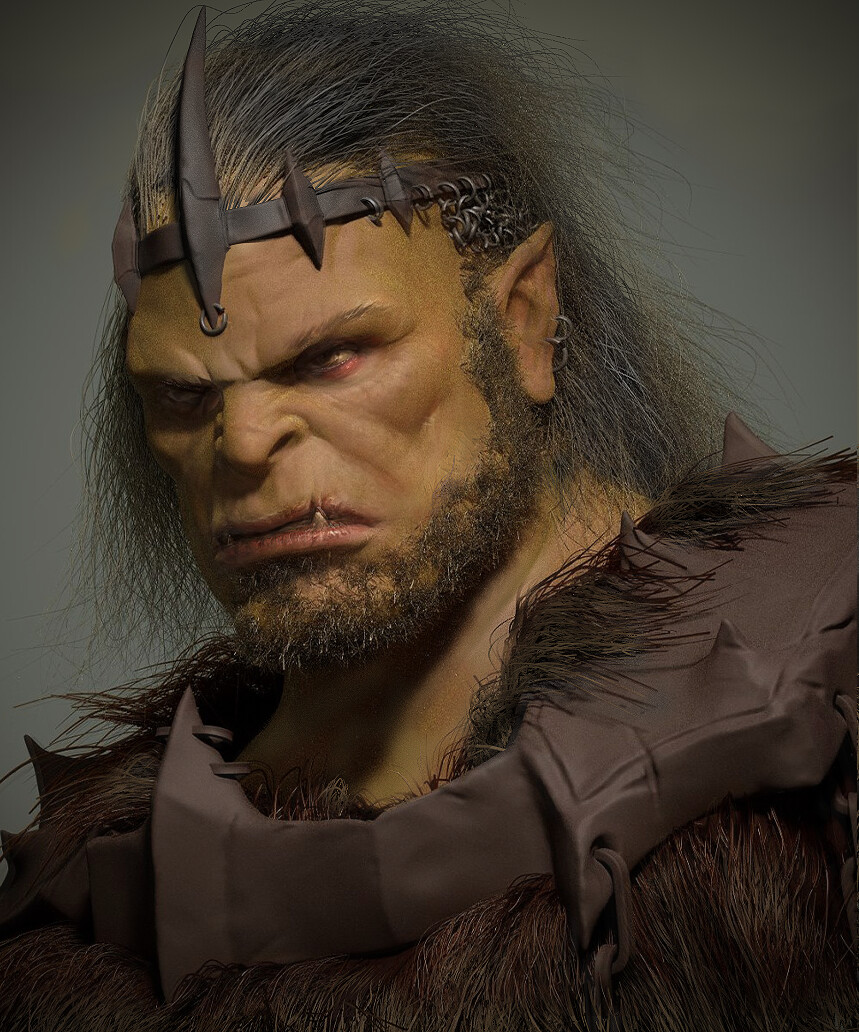 ArtStation - [WIP] Orc King