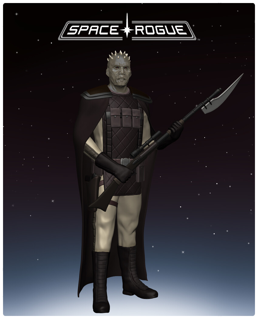 ArtStation - Space Rogue: Character concept