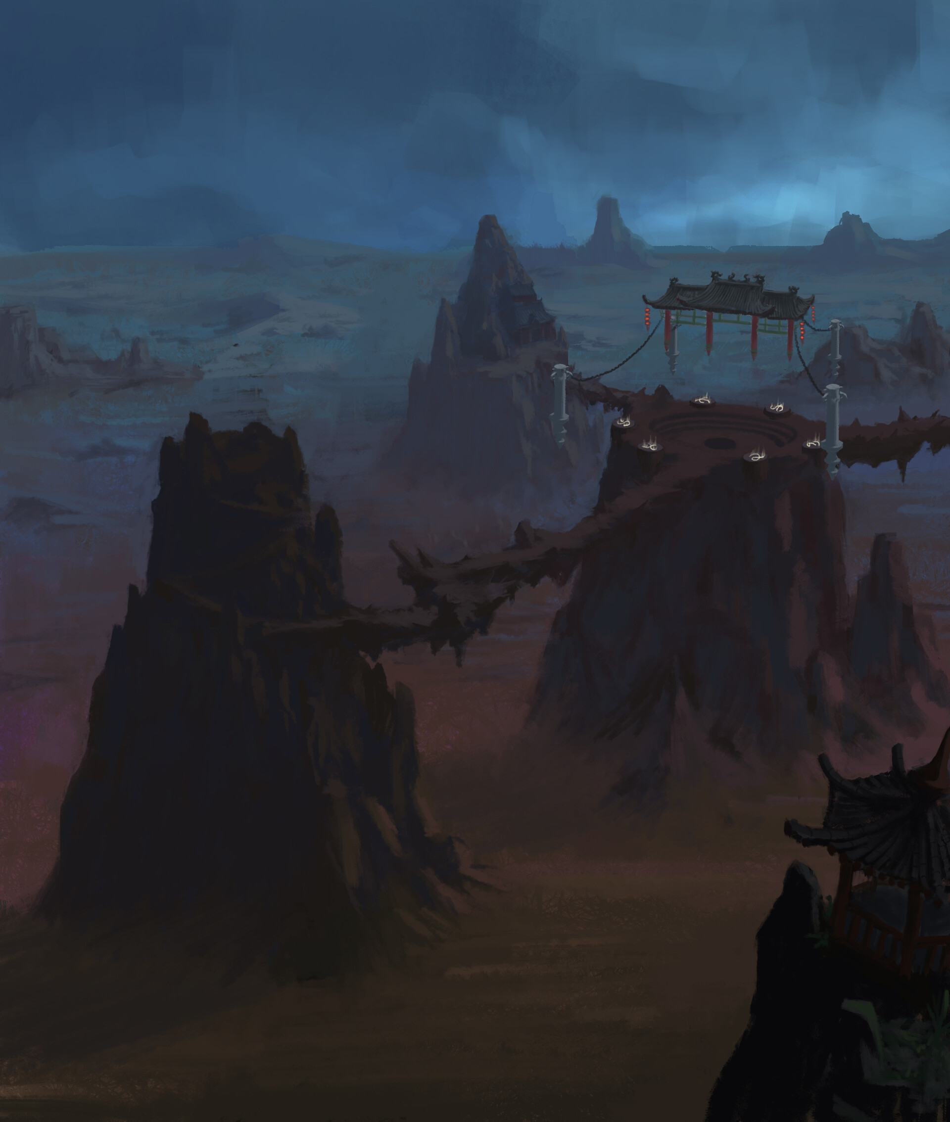 ArtStation - Altar in the Night