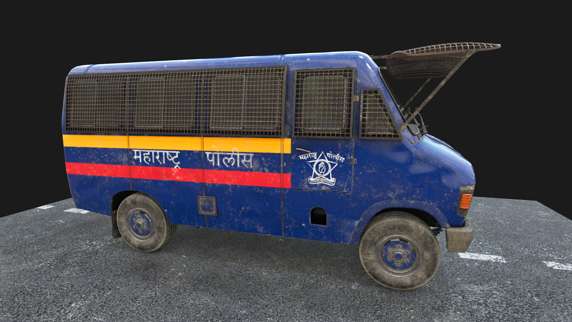 ArtStation - Maharashtra Police Van