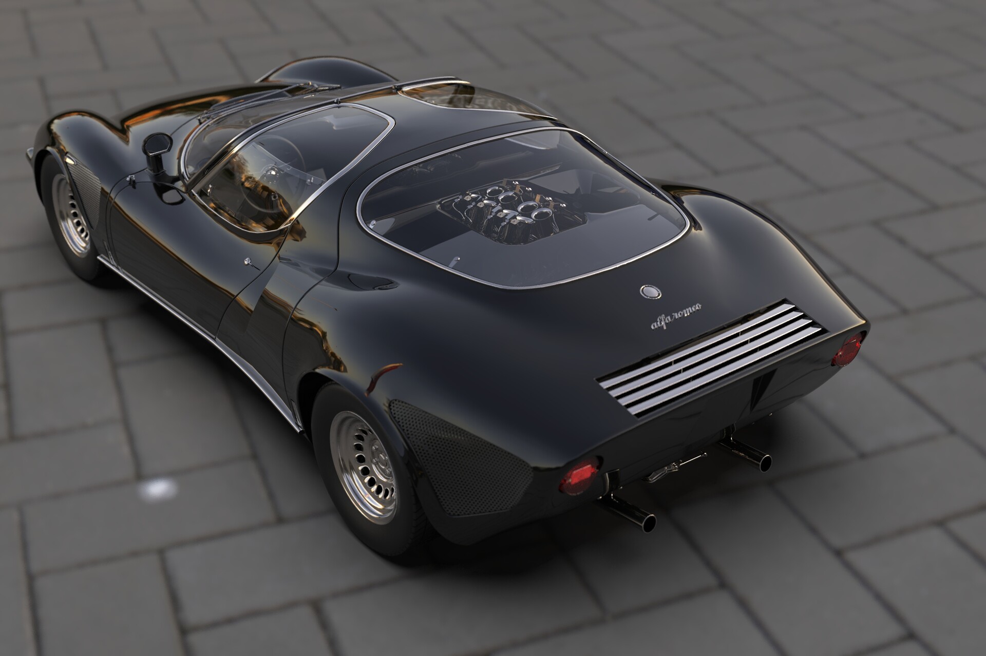 Hector Donoso - Alfa Romeo Sport Muscle Car