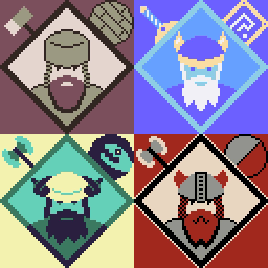 ArtStation - Dwarves 4x4