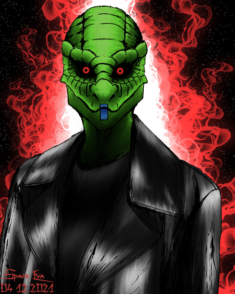 ArtStation - Reptilian Commision