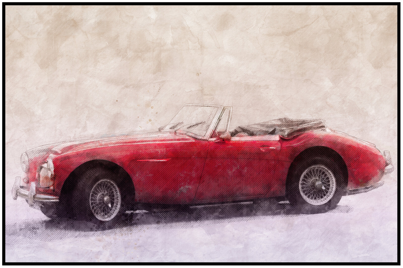 ArtStation - Old Classic Car