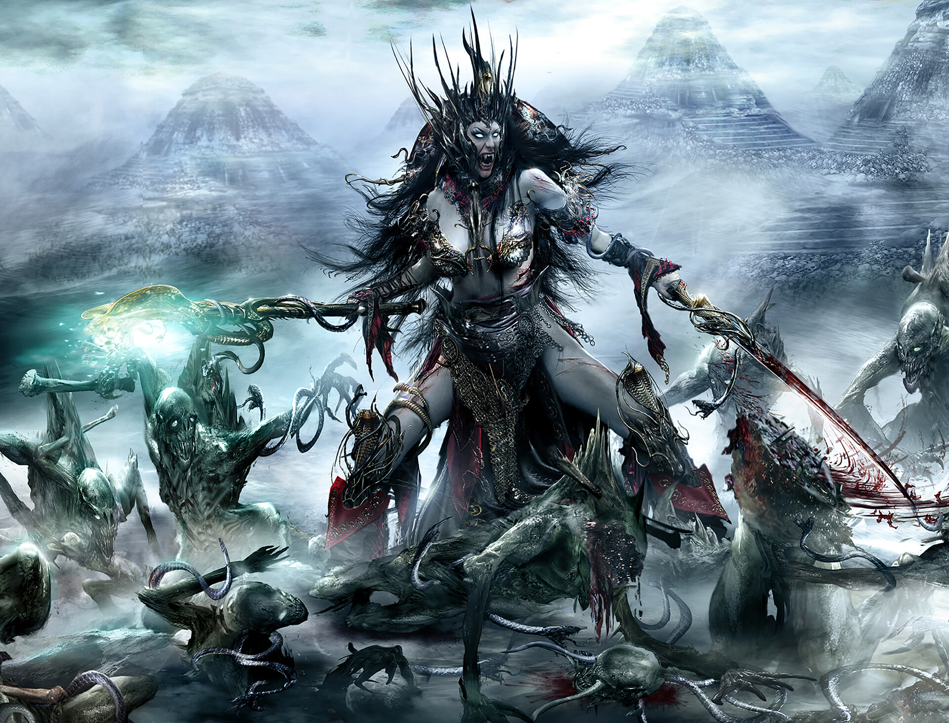 ArtStation - Neferata ~cover art 2011 ~ alternative