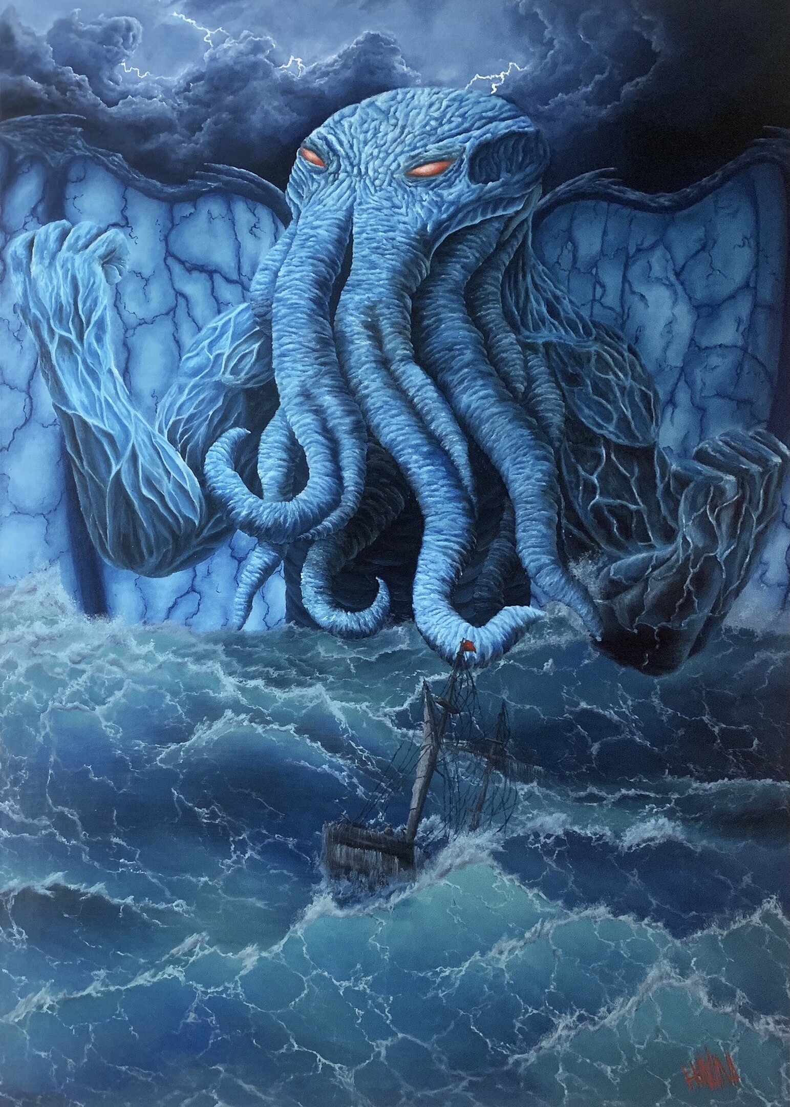 ArtStation - The God on the Sea