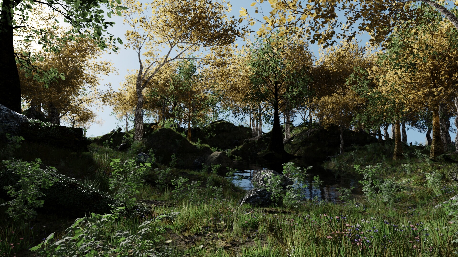 ArtStation - Forest Scene