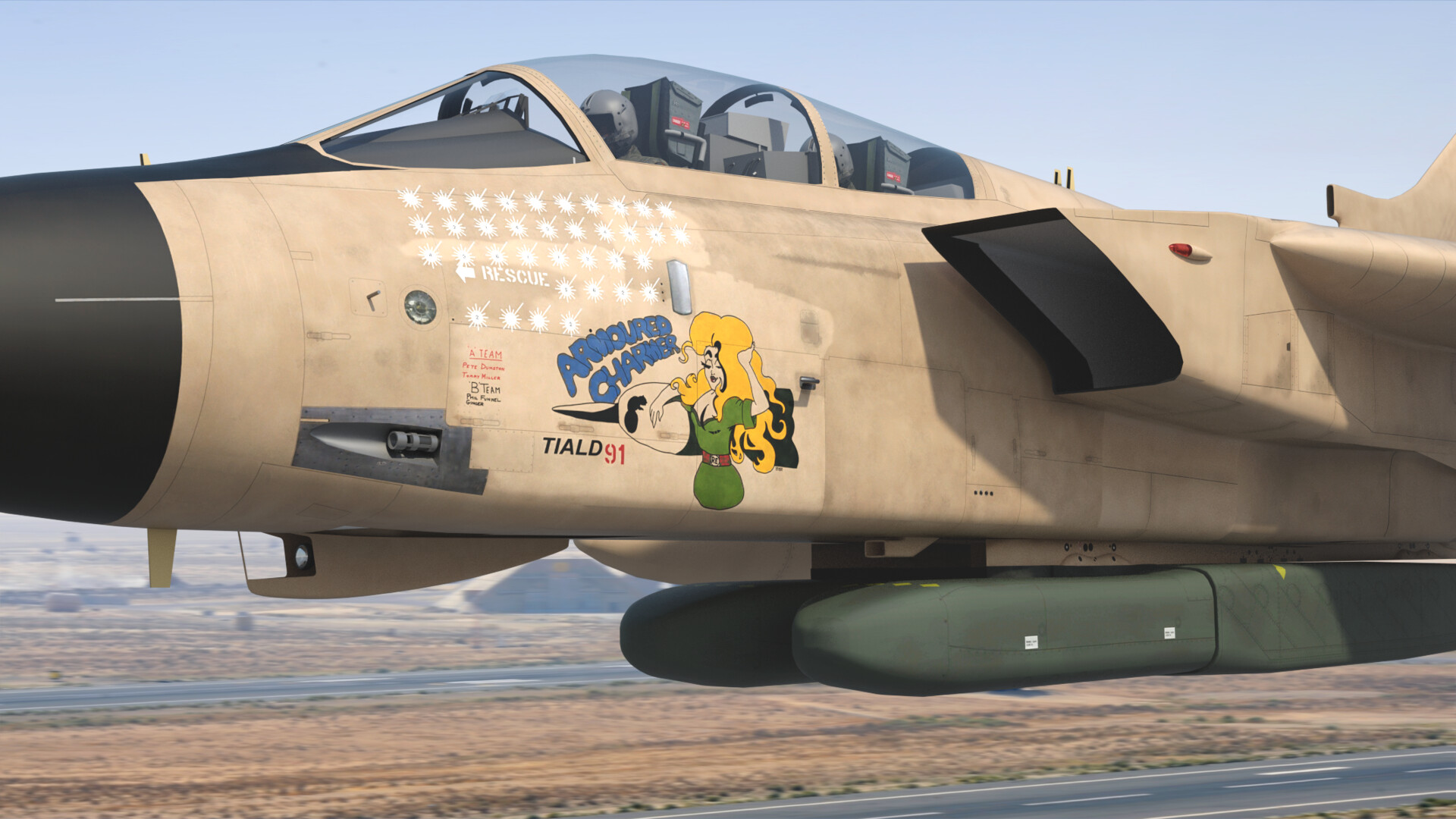 RAF Tornado GR.1 Armoured Charmer with JP233 by Westfield 3d — ProUser.Me