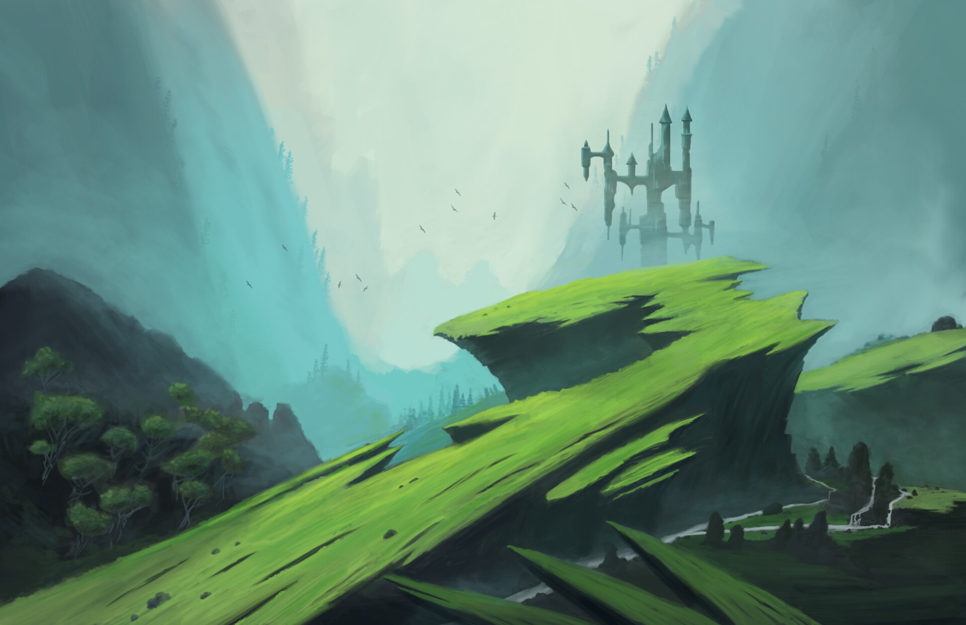 ArtStation - Castle Study